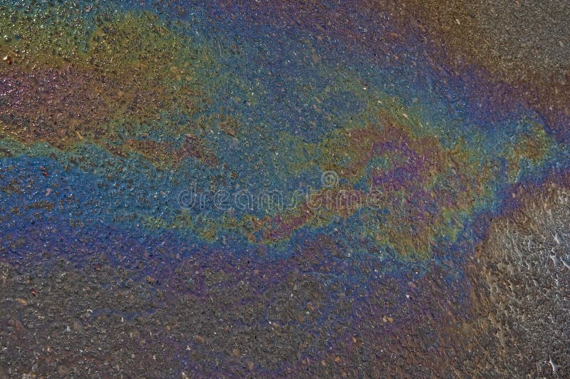 Oil stain stock photo. Image of shean, spill, texture - 13856740