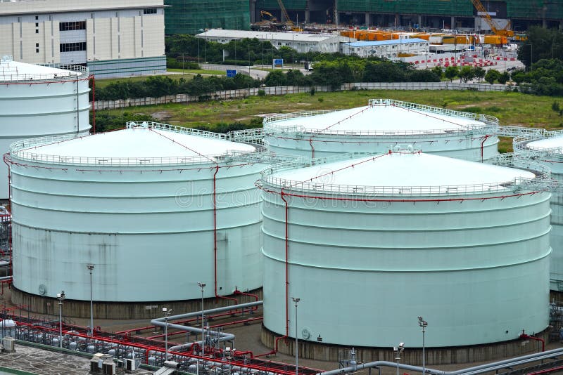 Oil storage tank stock image. Image of steel, fuel, petroleum - 22733237