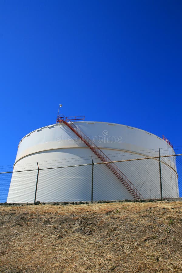 Oil Storage Tank stock photo. Image of structure, production - 5414916