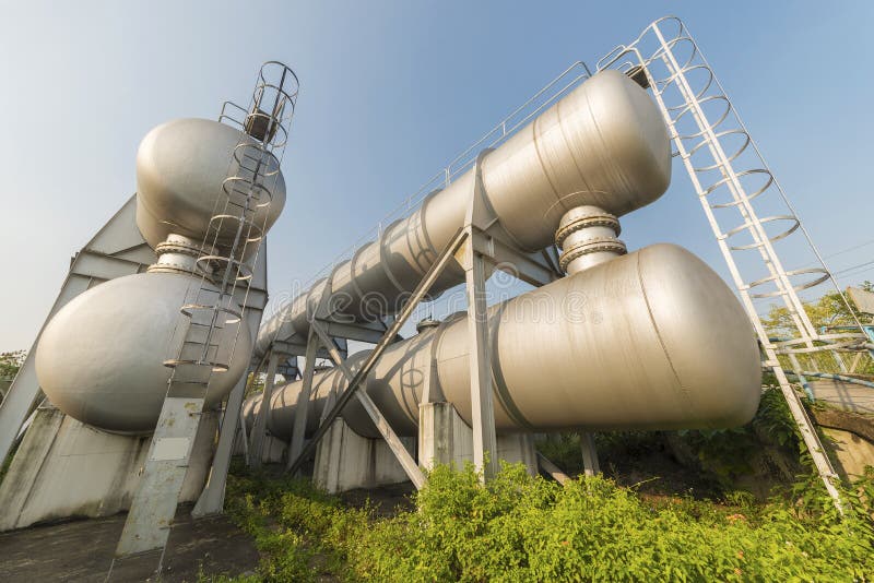 Oil tank stock photo. Image of petrol, flammable, industry - 122562252