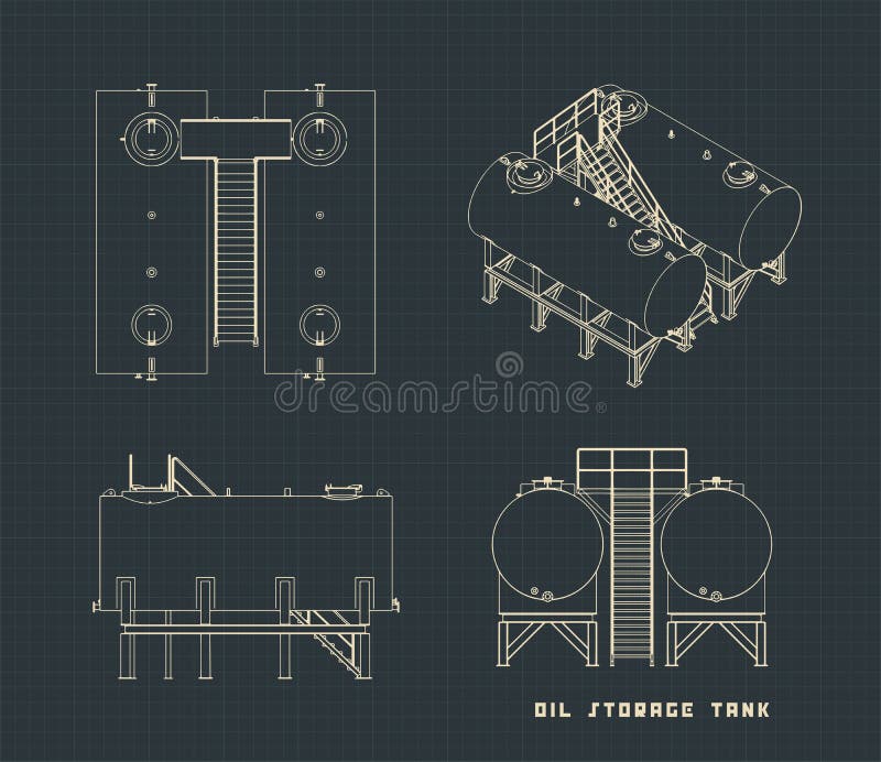 Oil Storage Tank.Oil Single Icon In Cartoon Style Vector Symbol Stock ...