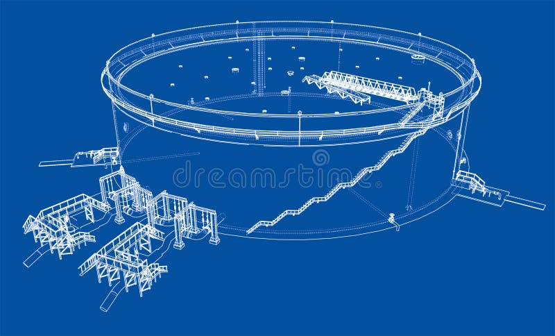 Oil storage tank. Vector stock vector. Illustration of icon - 101004611