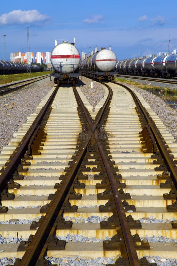 Oil tank train stock photo. Image of fossil, move, heavy - 36514582