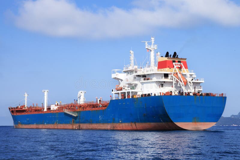 Oil tanker stock photo. Image of shipping, ocean, cargo - 26209972
