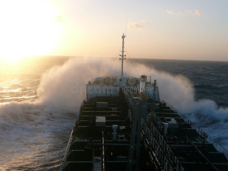 Oil tanker stock photo. Image of ship, warship, wave - 43739242