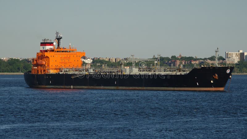 Oil Tanker Cargo Ship editorial image. Image of boats - 85645925