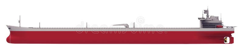 Oil tanker empty side stock illustration. Illustration of energy - 31274308