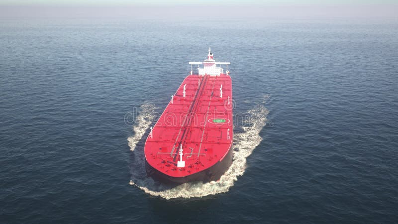 Tanker Floating in the Ocean Stock Video - Video of crude, power: 210209345