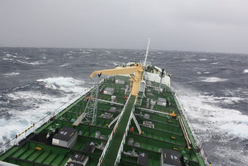 Oil tanker stock photo. Image of battling, tanker, wave - 43373202