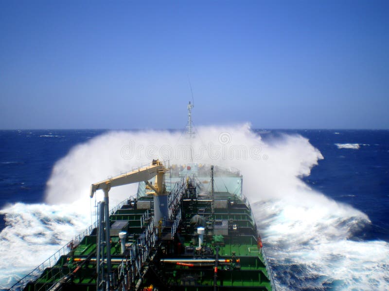 Oil tanker sailing stock image. Image of tanker, horizon - 67043925