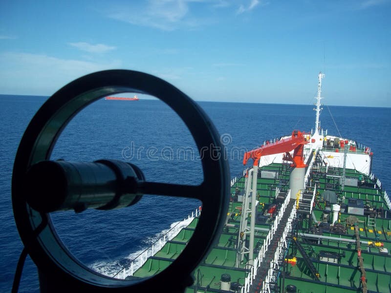 Oil Tanker sailing editorial stock image. Image of operation - 47078749