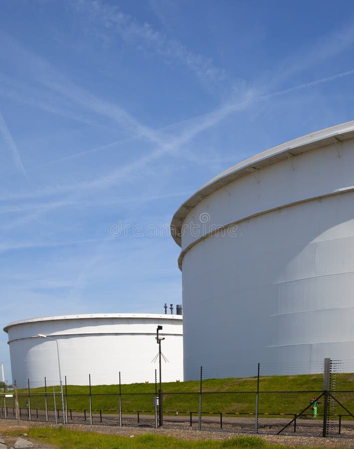 Oil Tanks Picture. Image: 14435310