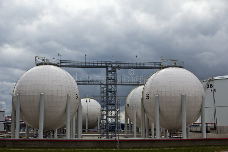 Natural gas warehouse stock photo. Image of business - 21836300