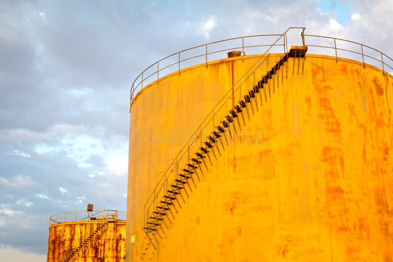 Oil refinery factory stock photo. Image of contrast, factory - 41520026