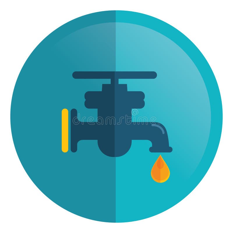 Oil Tap. Vector Illustration Decorative Design Stock Vector ...