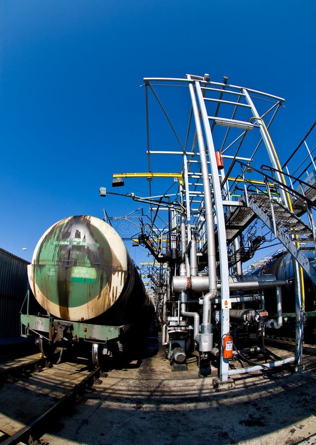 Oil terminal stock photo. Image of transport, export - 14294934
