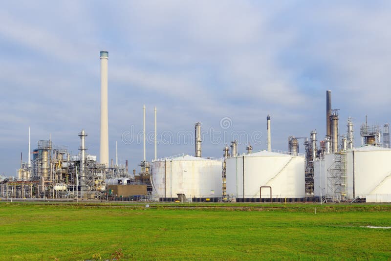 Oil terminal in rotterdam stock photo. Image of facility - 27742344