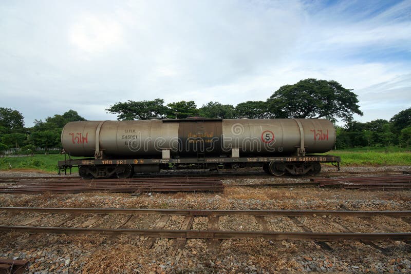 Oil train editorial image. Image of daewoo, bogie, railroad - 28406730