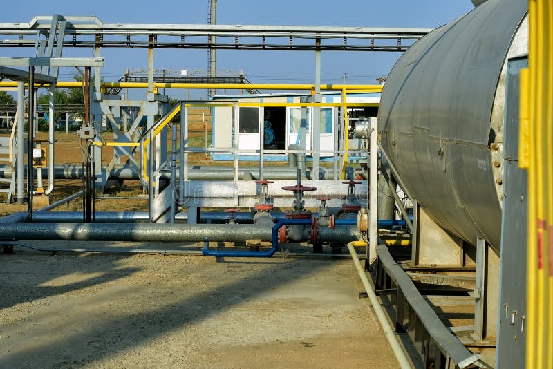 Oil transfer pumps. stock photo. Image of manufacturing - 26341214