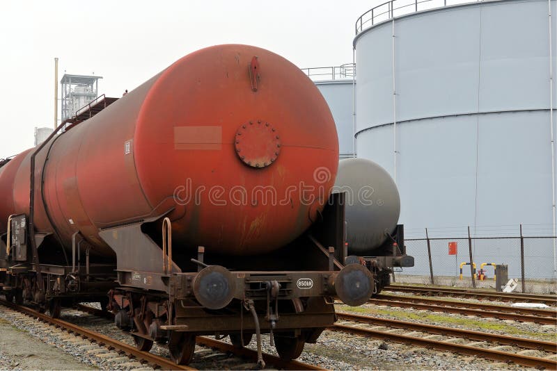 Oil transport stock photo. Image of railroad, train, shipping - 23656638