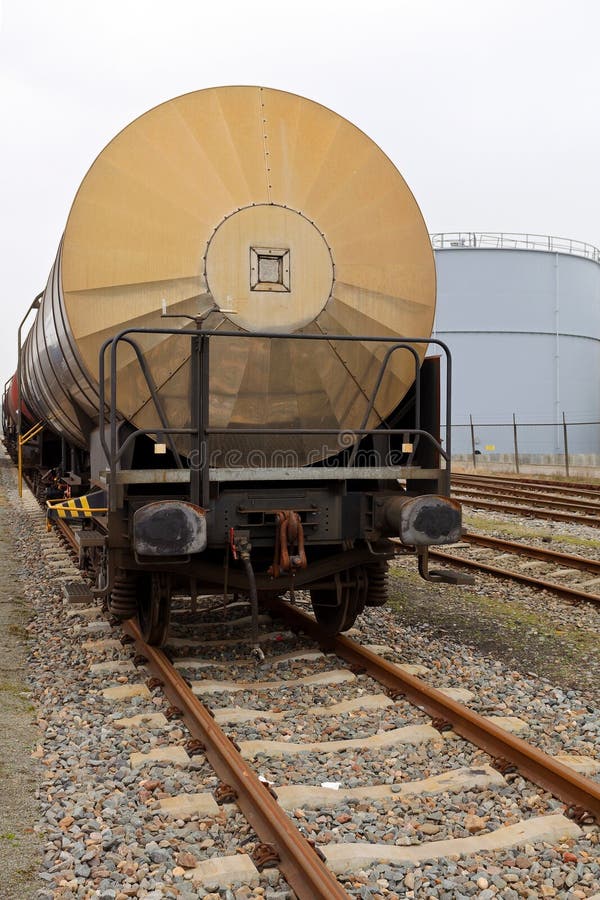 Train Wagons for Liquid Transport Stock Photo - Image of rail, logistic ...