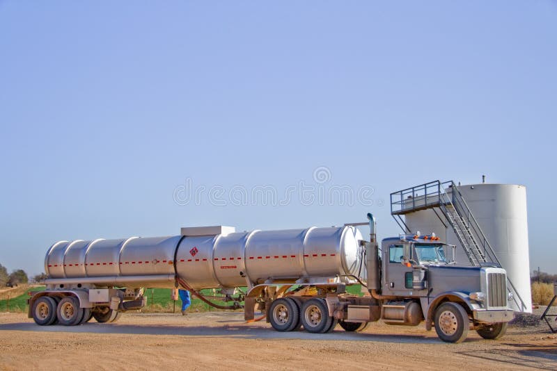 Oil Transport Truck-6966 stock photo. Image of farm, transport - 7144132