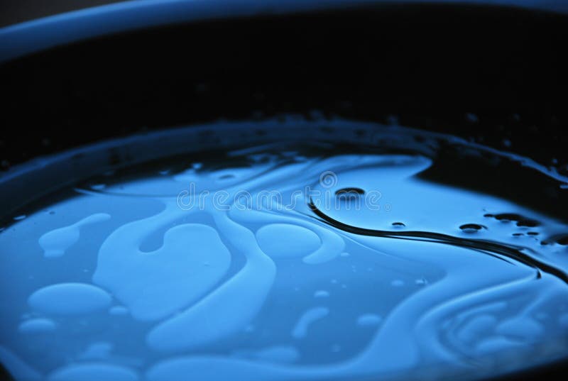 Oil on water stock photo. Image of smooth, background, abstract - 187044