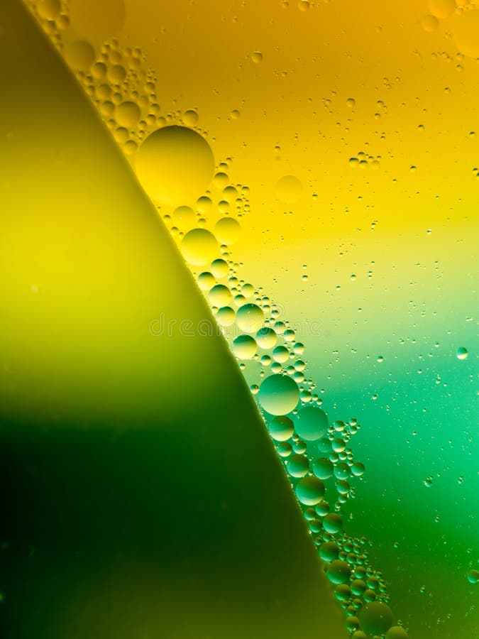 Oil on Water, Beutiful Design Stock Image - Image of chemical ...