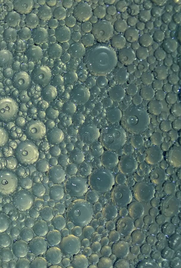 Oil in Water stock photo. Image of structure, cell, globule - 110917370