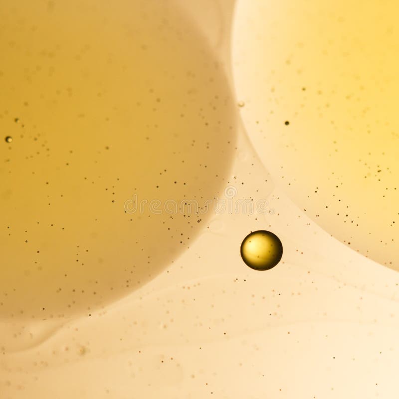 Oil droplets in water stock photo. Image of mixed, flow - 2274308
