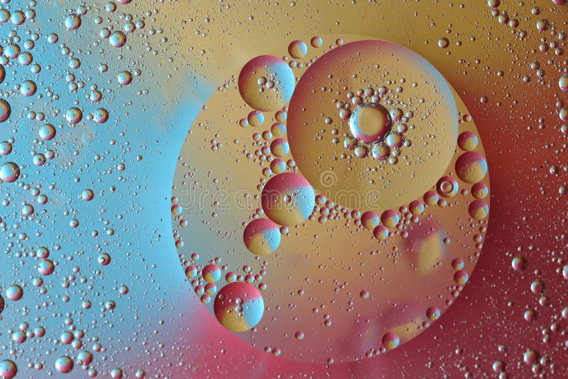 Oil on Water Pattern stock image. Image of colorful, blue - 36369405