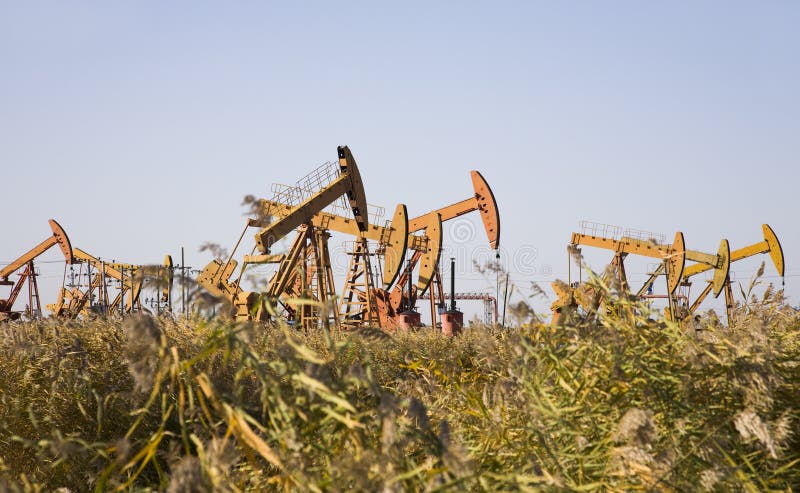 Oil well stock image. Image of landscape, landscaped - 11732779