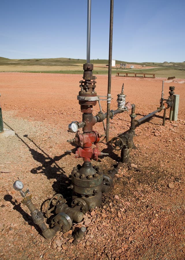 Oil well Head stock photo. Image of drilling, crude, valve - 11221154
