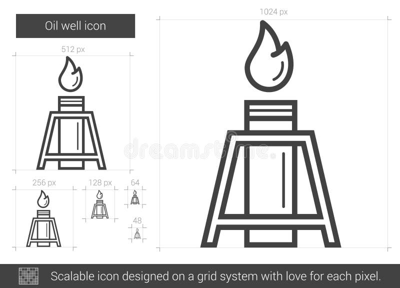 Gas Well Icon
