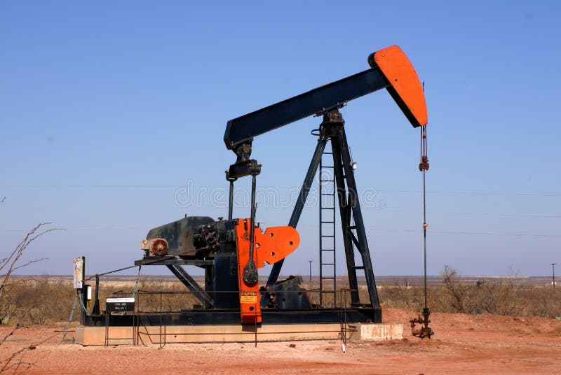 Oil Well Pump stock photo. Image of steel, pump, walking - 1700214