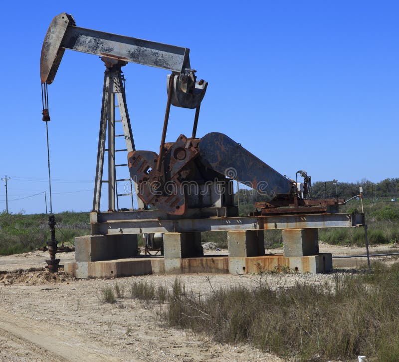 Oil Well Pump stock image. Image of energy, fossil, fuel - 23756065