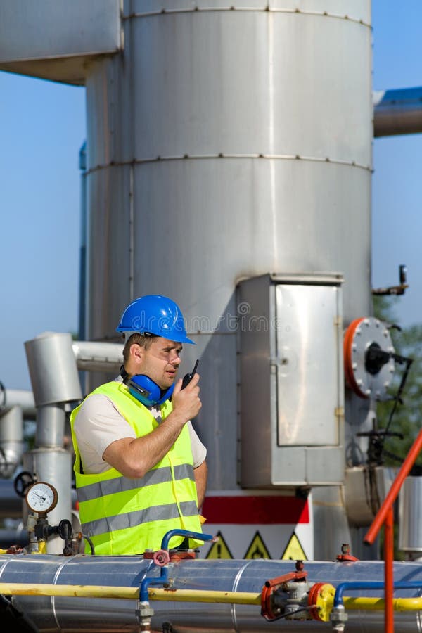Oil worker stock photo. Image of fuel, engineering, petroleum - 41964942