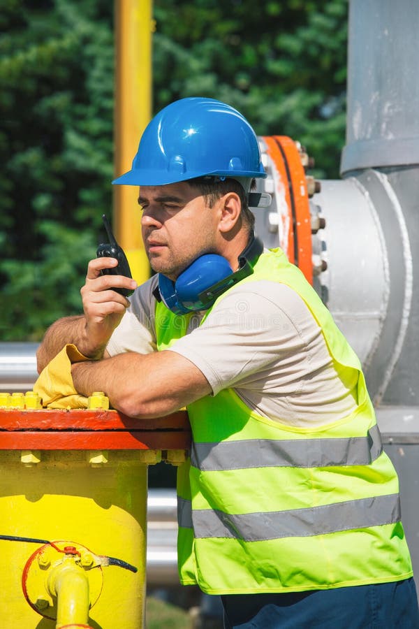 Oil workers stock image. Image of business, people, energy - 41839457