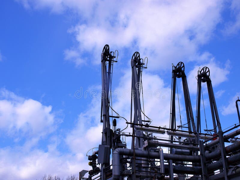 Oilfield Technology stock photo. Image of fuel, brown - 16624654