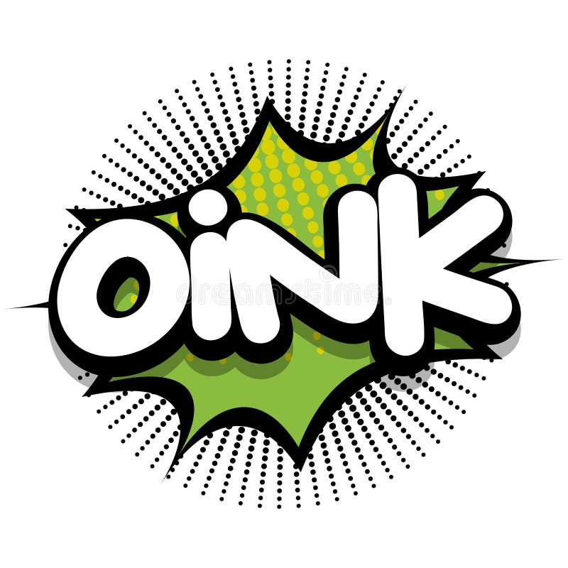 Word Oink Stock Illustrations – 67 Word Oink Stock Illustrations ...