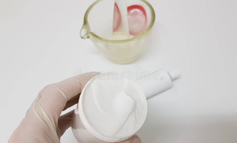 Ointment compounding stock image. Image of formula, mortar - 137675109