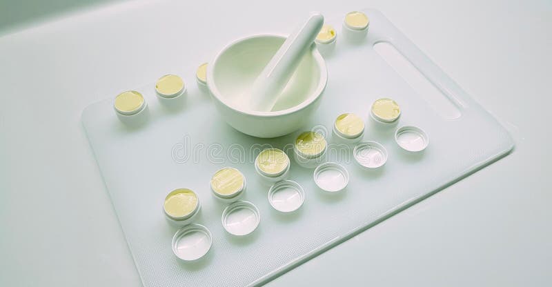 Ointment compounding stock image. Image of products - 132667091