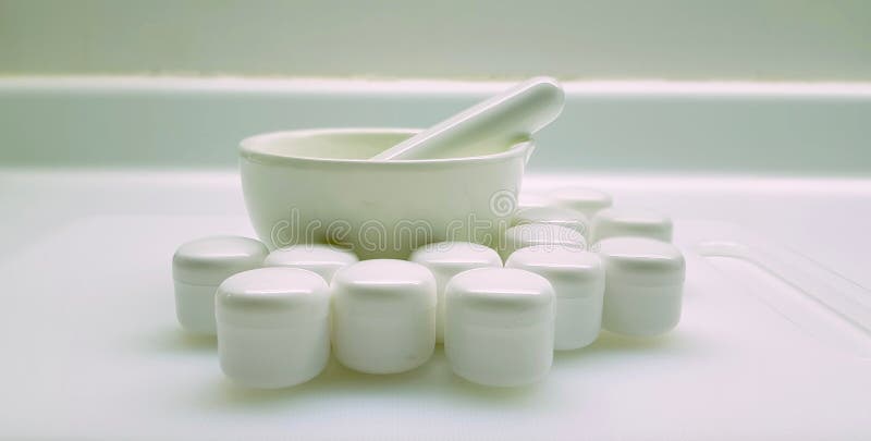 Ointment compounding stock photo. Image of pharmacy - 132667096