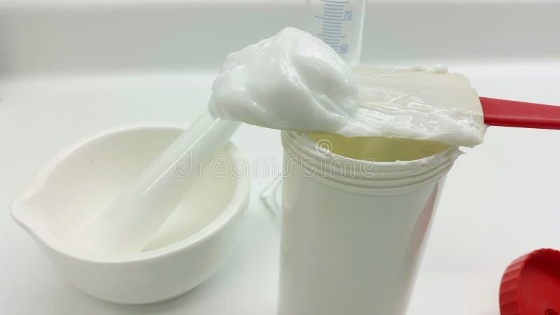 Ointment compounding stock image. Image of cream, ointment - 117465757
