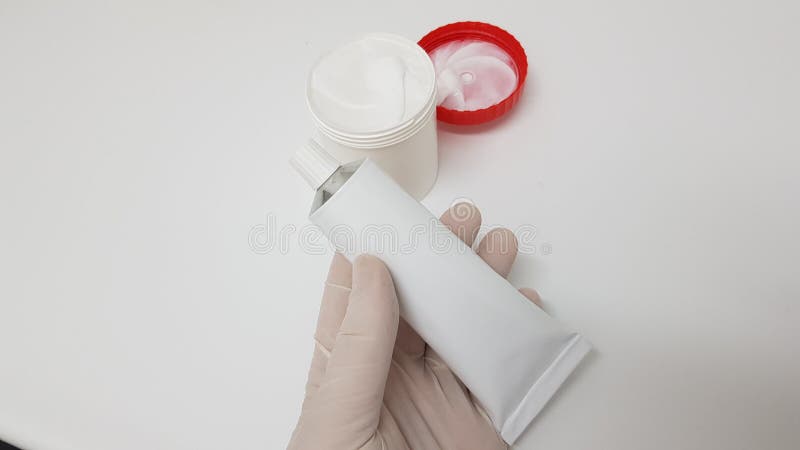 Ointment compounding stock image. Image of technician - 137675063