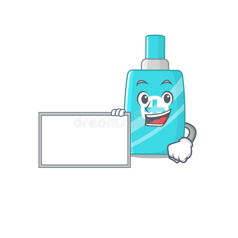 With Board Ointment Placed in the Cartoon Sink Stock Vector ...