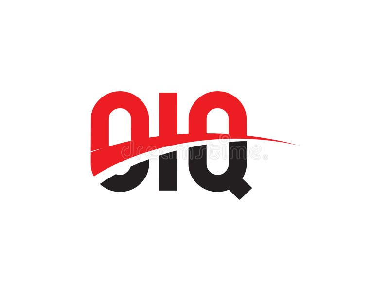 OIQ Letter Initial Logo Design Vector Illustration Stock Vector ...