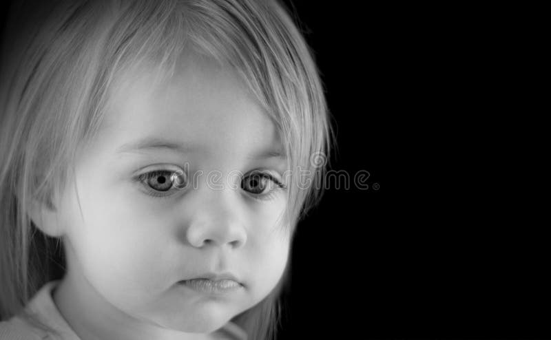 Ojos inocentes grandes foto de archivo. Imagen de abandono - 6461048