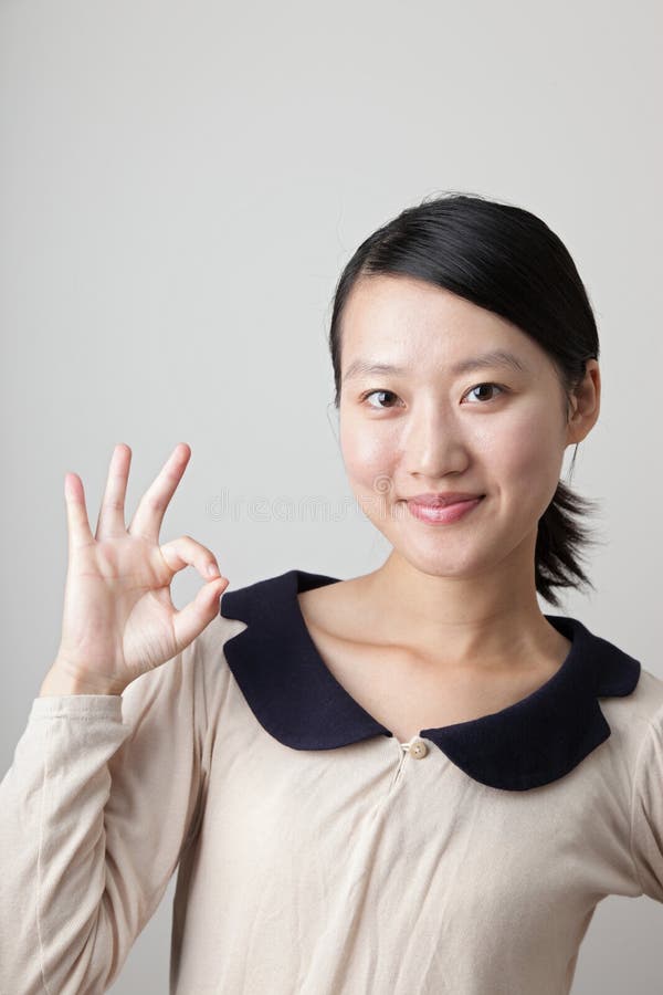 OK stock photo. Image of isolate, people, beauty, ethnic - 11795826