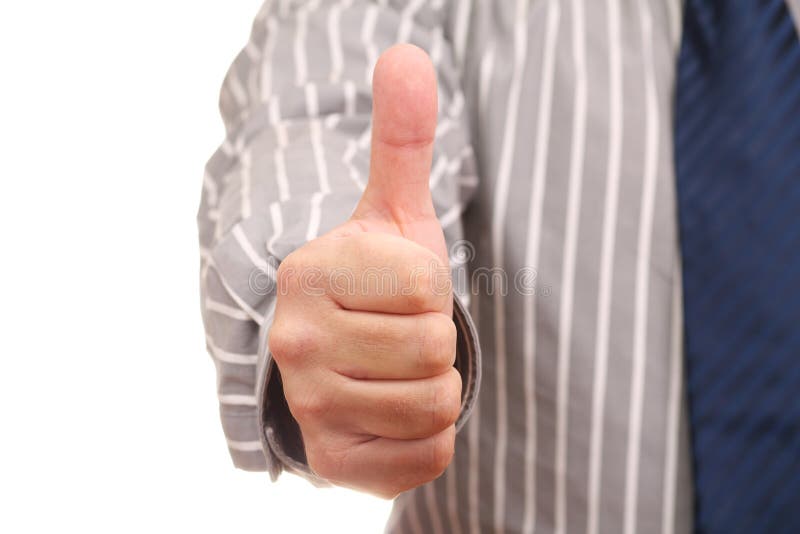 Ok stock image. Image of thumb, isolated, sign, businessman - 13897855